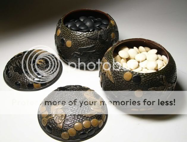 Go Sighting #7 Storks and Crows Wooden Go Bowls | Tchan001's Blog