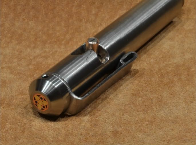 Titanium and Brass Tactical Pen (pic heavy)
