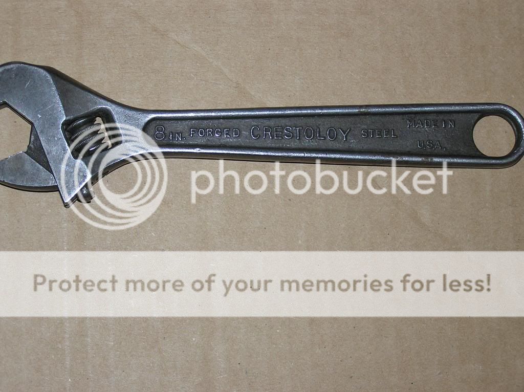 8in adjustable wrench ID - G503 Military Vehicle Message Forums